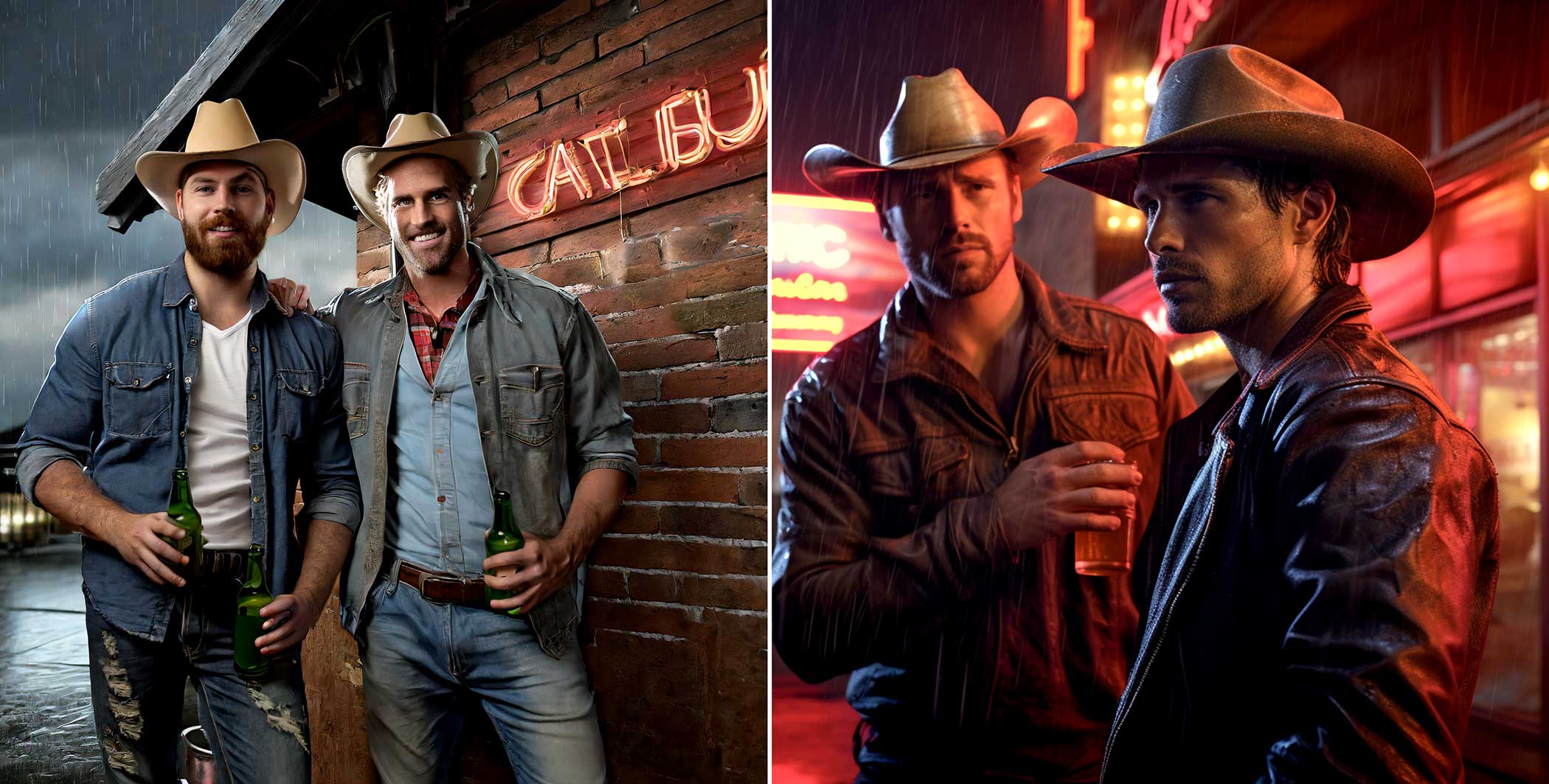 Adobe Firefly vs. Midjourney: Whose cowboys are hotter? – L.T. Hanlon