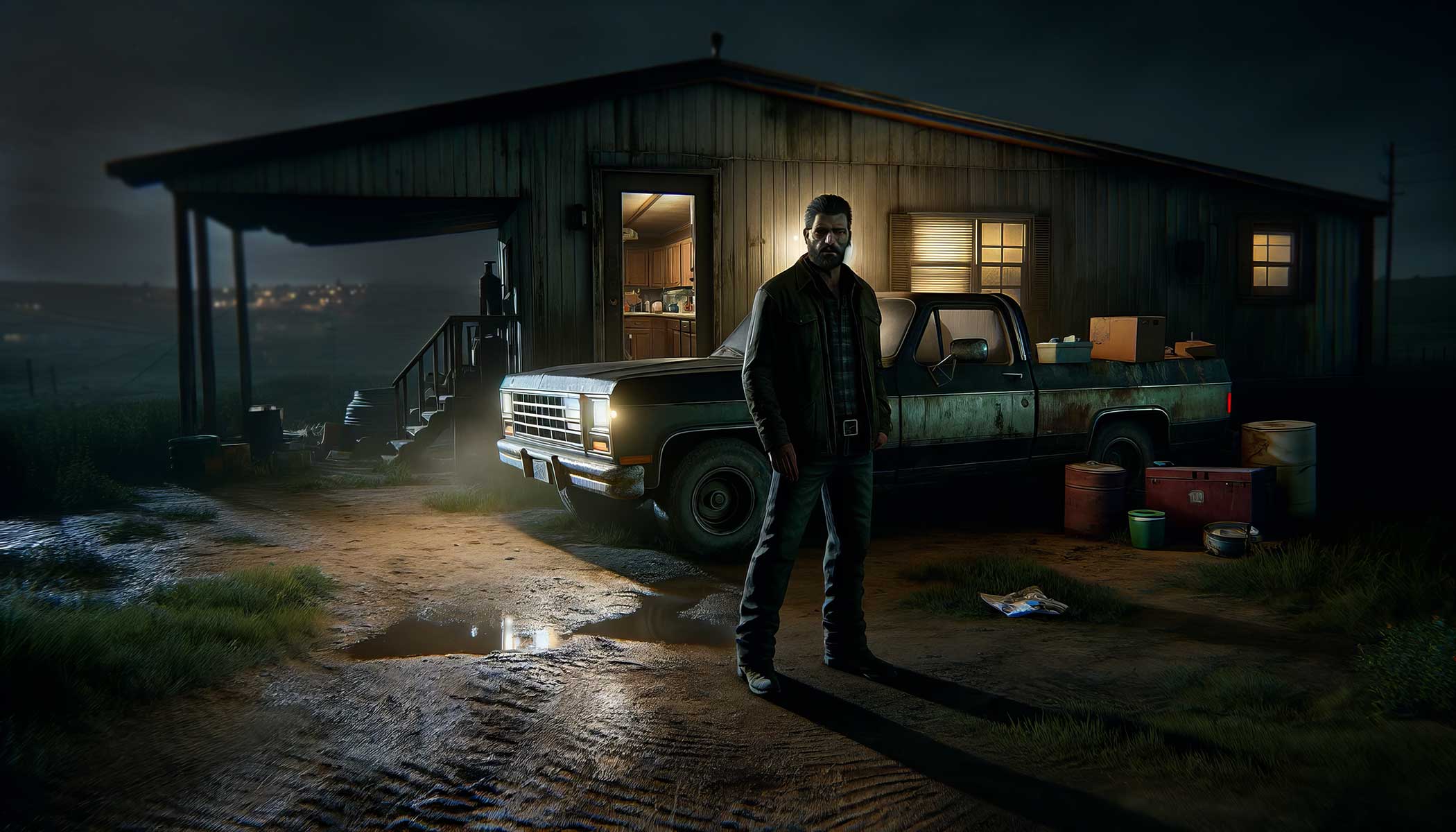 The guy’s still an asshole and lives in a shitty trailer – L.T. Hanlon